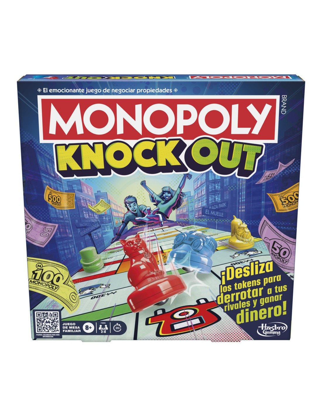 Juego De Mesa Monopoly Knockout Hasbro Gaming | Germani – germanionline